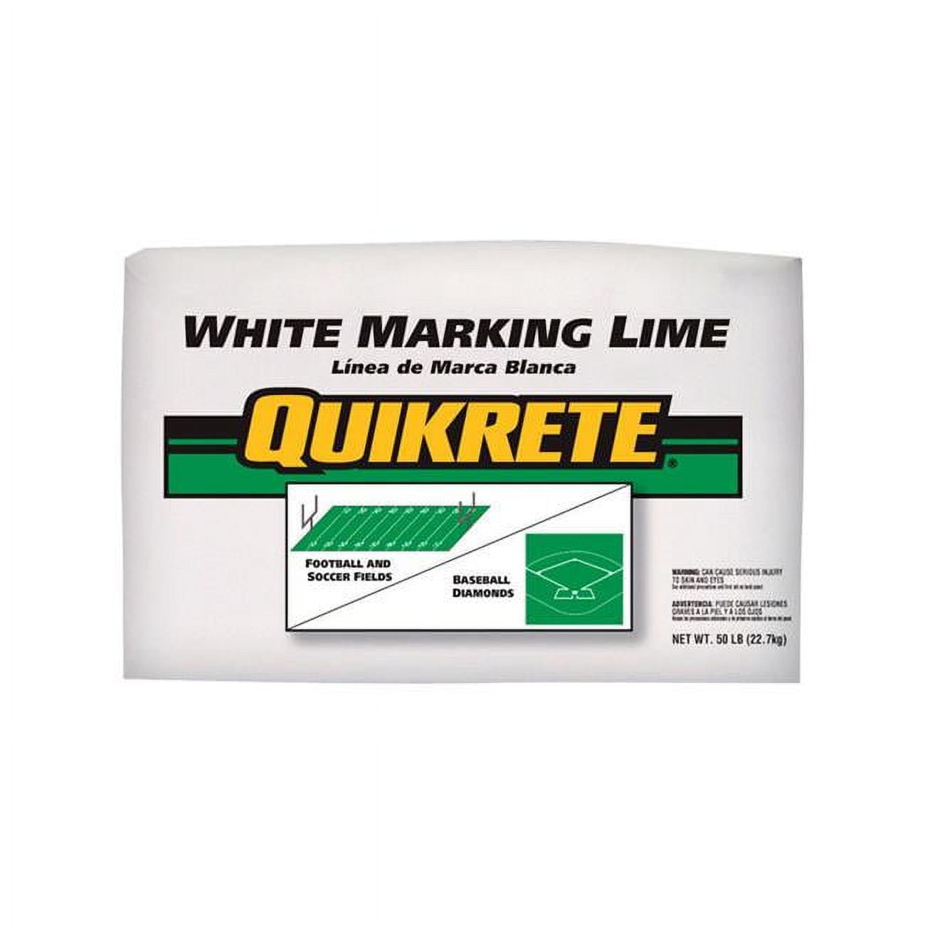 Quikrete White Athletic Field Marker 50 lb - Walmart.com