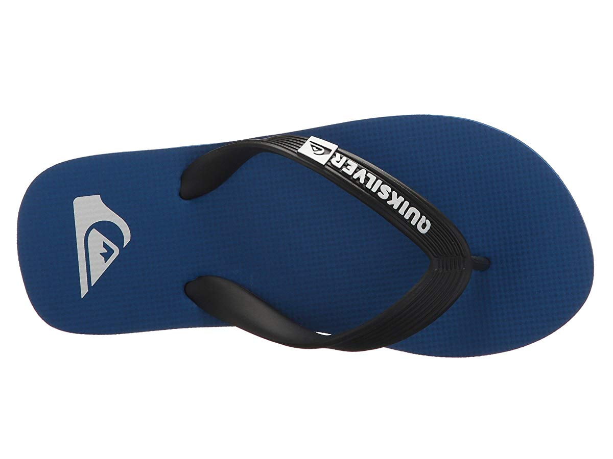 Quiksilver Kids Molokai Youth (Toddler/Little Kid/Big Kid) Black/Blue ...