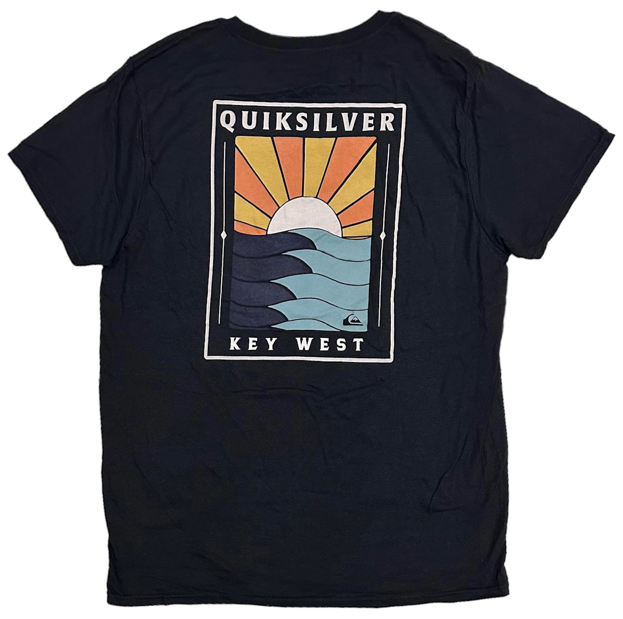 Quiksilver Men's No Sunny Days Florida Key West Tee T-Shirt (Medium ...