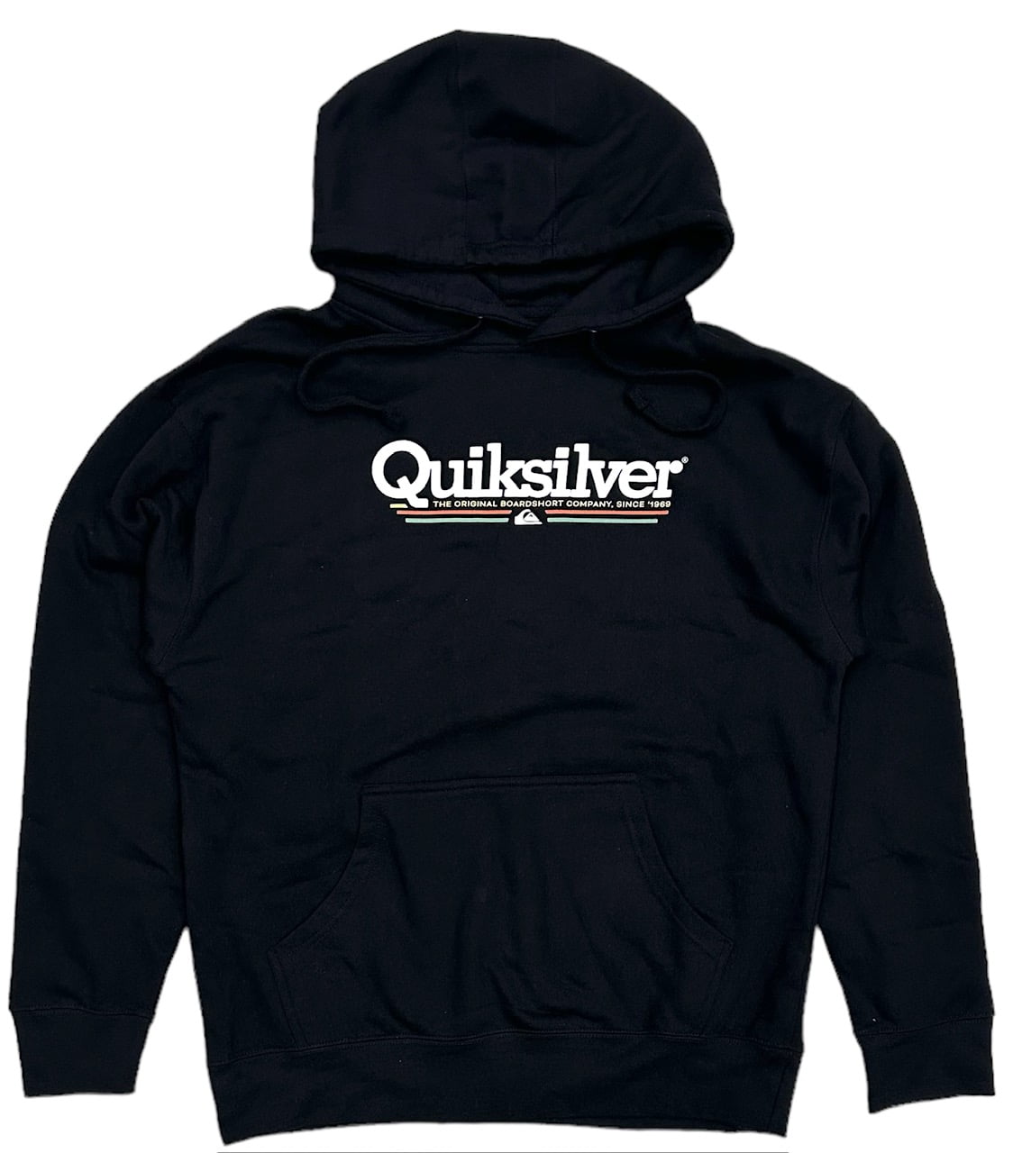 Quiksilver Men's Retro Logo The Original Boardshort Company Hoodie ...