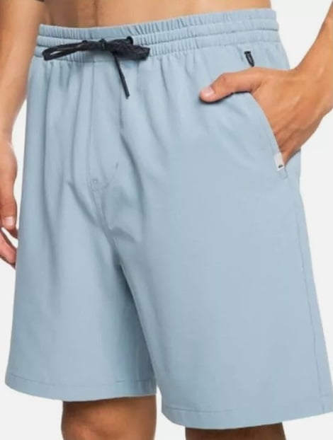 Quiksilver Oceanmade Elastic 18" Amphibian Shorts Faded Denim SM ...