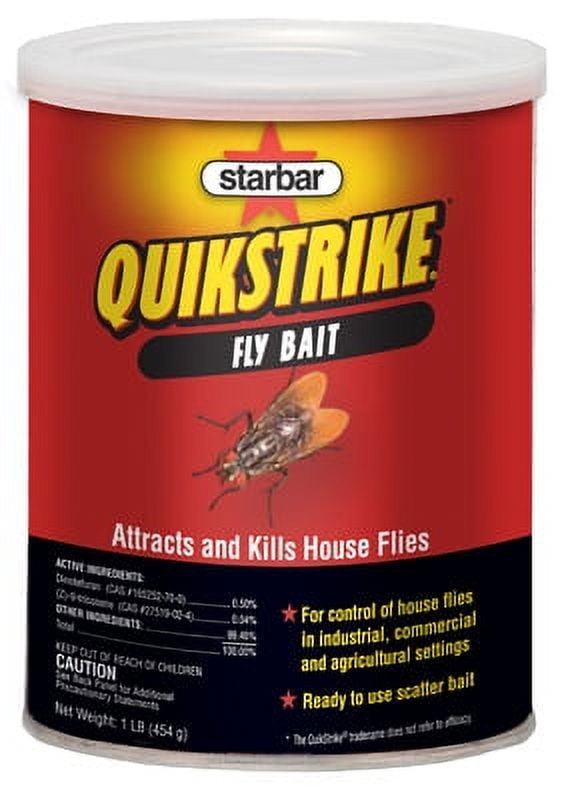 Quikstrike Fly Bait For Control Of Nuisance Flies In & Around Livestock ...