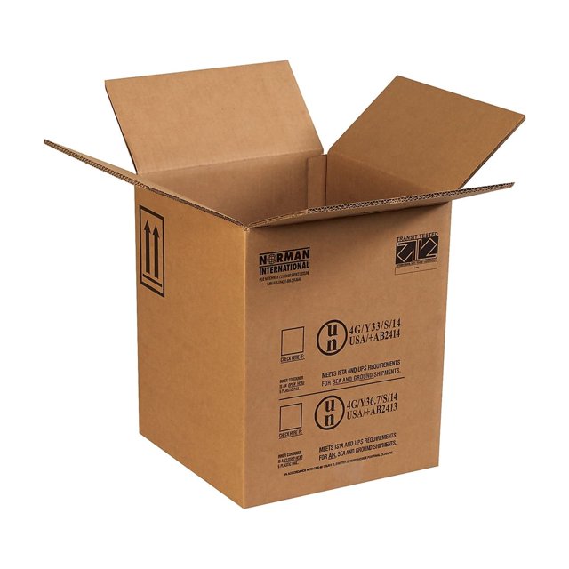 Quill Brand 12.5" x 12.5" x 15.125" Corrugated Shipping Boxes 275#/ECT ...