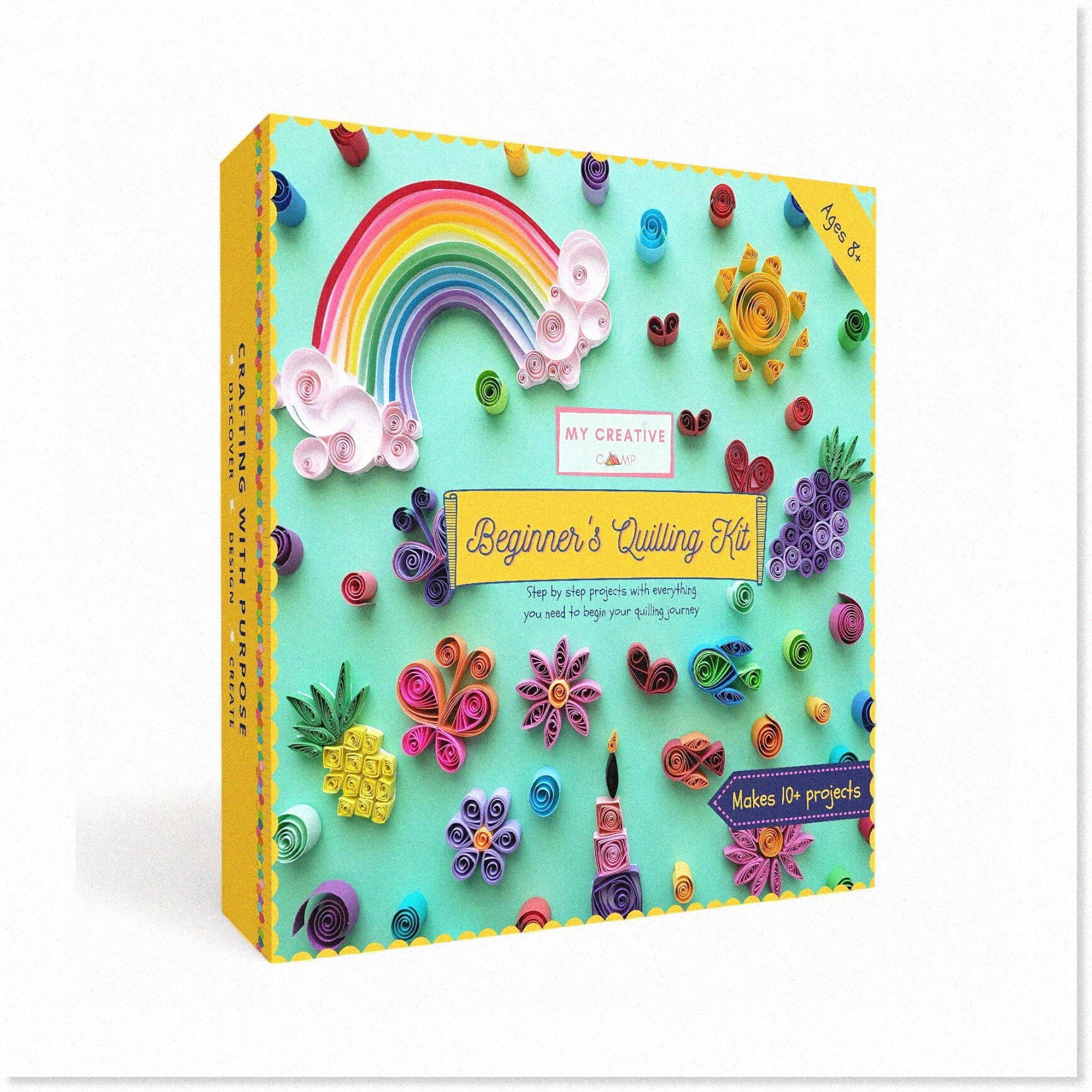 QuillCraft Deluxe DIY Kit - Unleash Your Creativity with 10 Projects ...