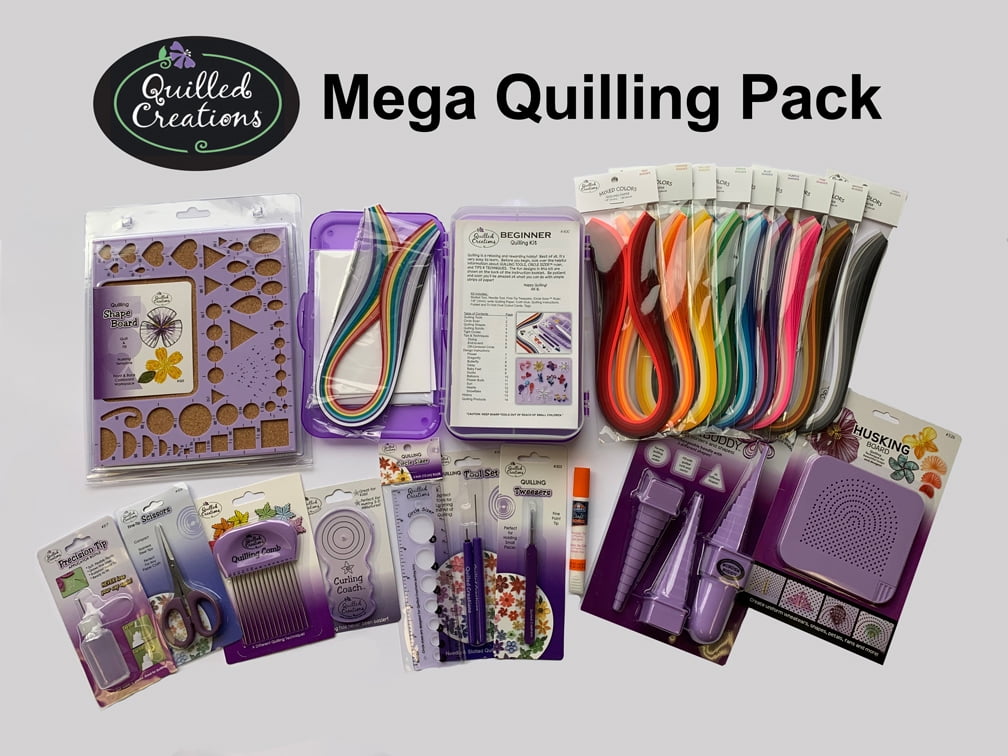 Quilled Creations Mega Pack Quilling Tools/Kit - Walmart.com