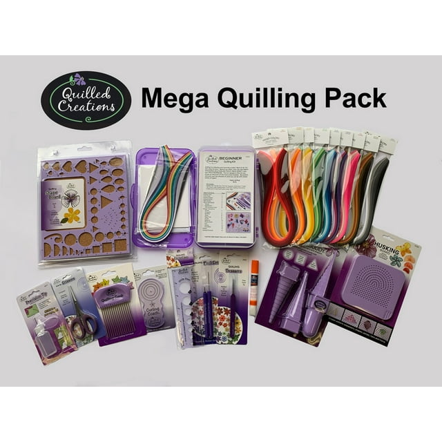 Quilled Creations Mega Pack Quilling Tools/Kit - Walmart.com