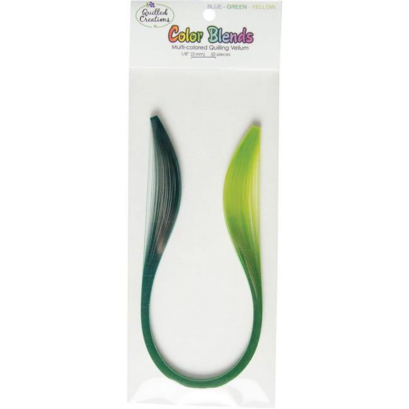 Quilled Creations QCB20-54 Quilling Paper Color Blends - Blue, Green ...