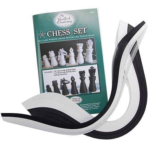 Quilled Creations Quilling Kit, Chess Set - Walmart.com