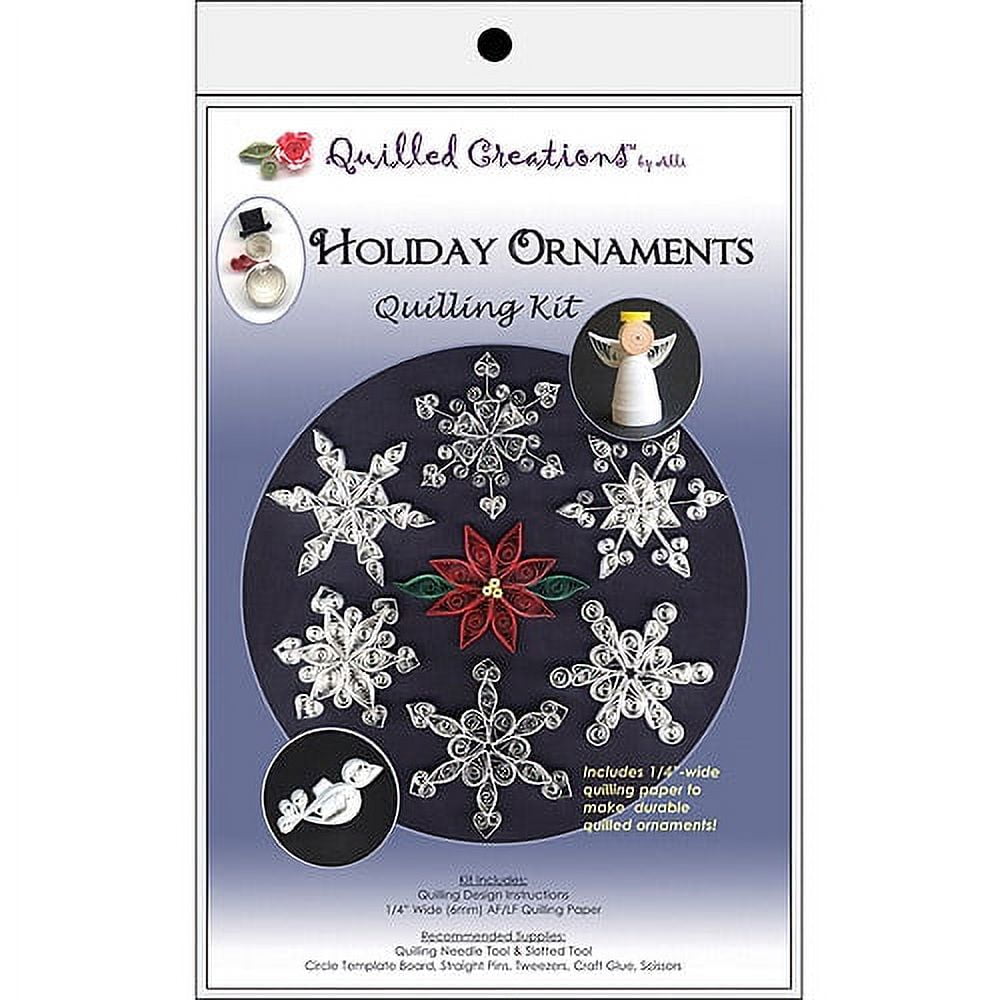 Quilled Creations Quilling Kit, Holiday Ornaments - Walmart.com