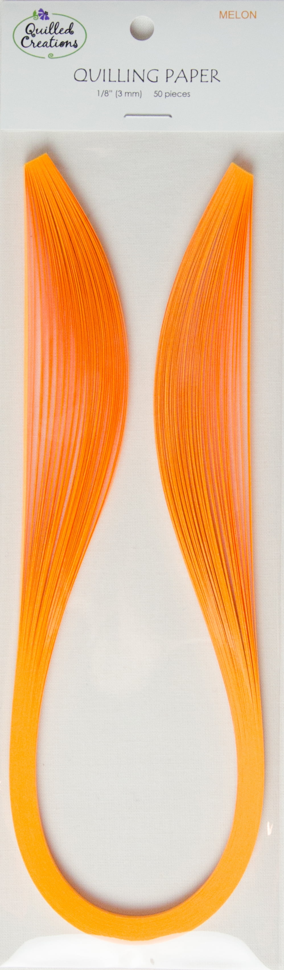 Quilled Creations Quilling Paper .125" 50/Pkg-Melon - Walmart.com