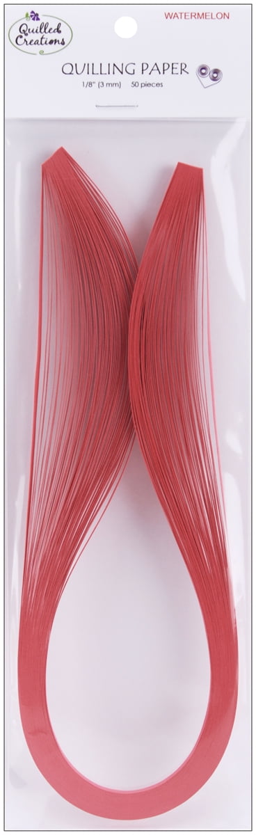 Quilled Creations Quilling Paper .125" 50/Pkg-Watermelon - Walmart.com