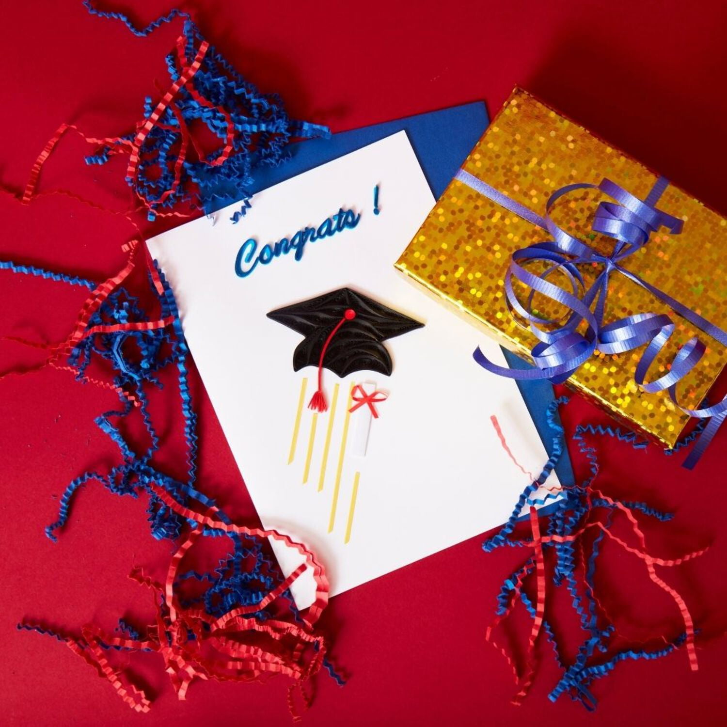 Quilled Paper Graduation Greeting Card - Walmart.com