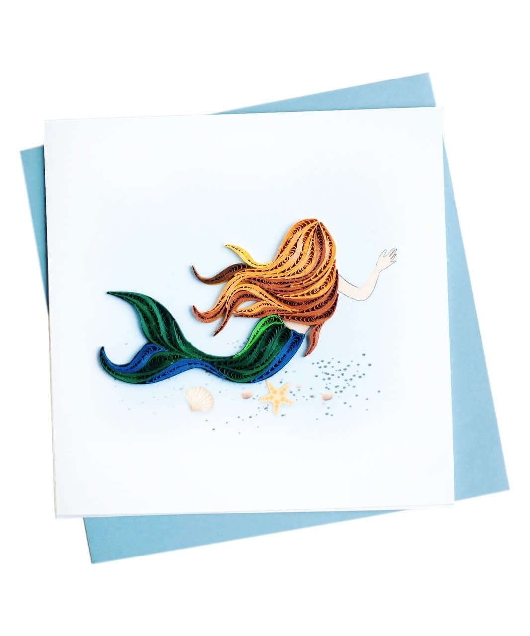 Quilling Card Quilled Mermaid Card - Walmart.com