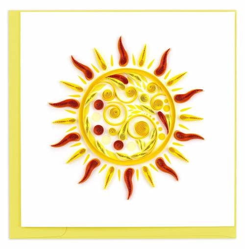 Quilling Card Quilled Sun Card - Walmart.com