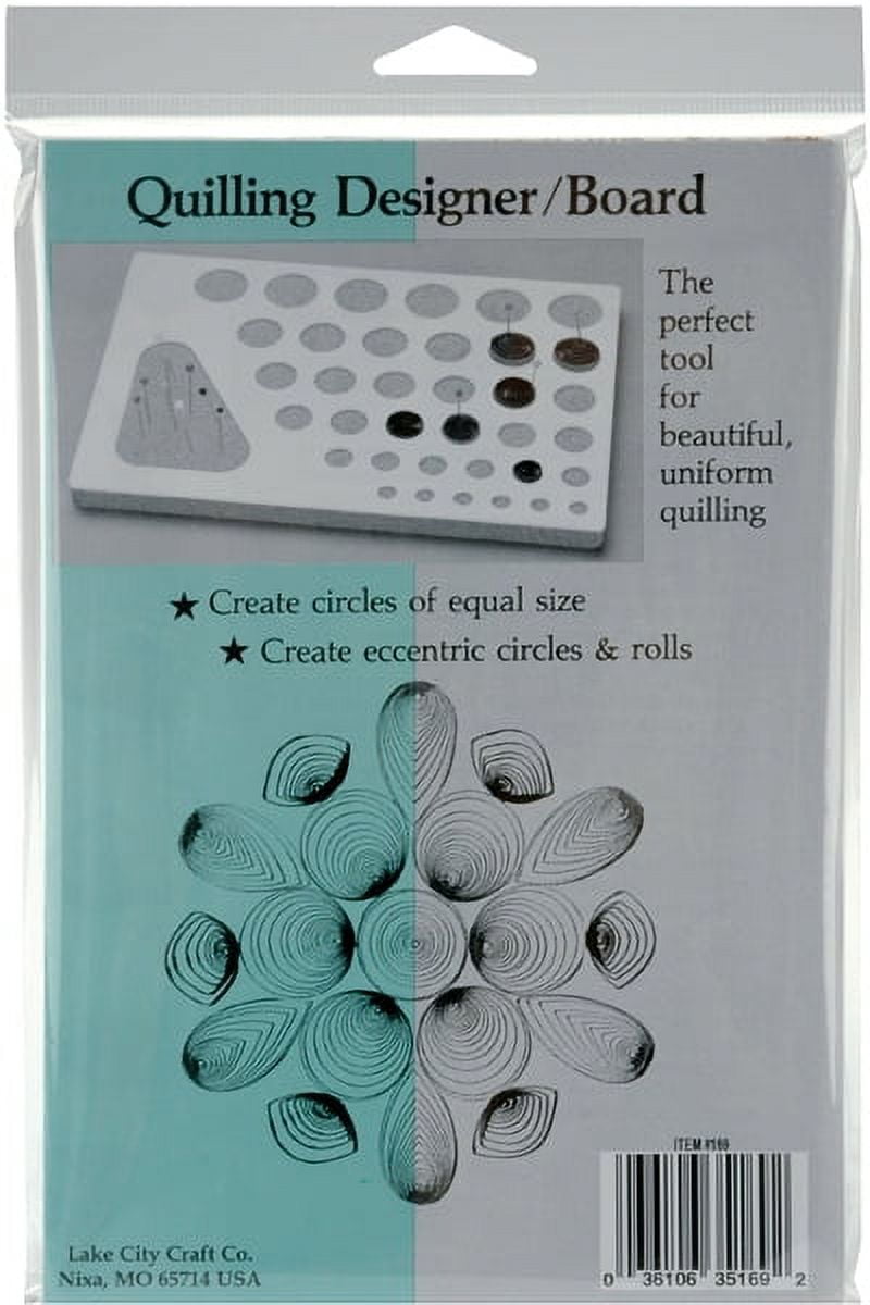 Quilling Designer Board-5.5"X8.5", Pk 1, Lake City Craft - Walmart.com