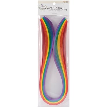 Quilling Paper Mixed Colors .25" 100/Pkg-Earth Tones (9 Colors ...