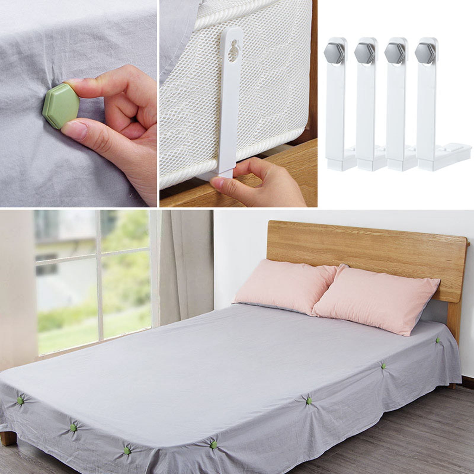 Quilt Angle Adjuster, Mattress Corner Fixer, Quick-Snap Buckle, Heavy ...