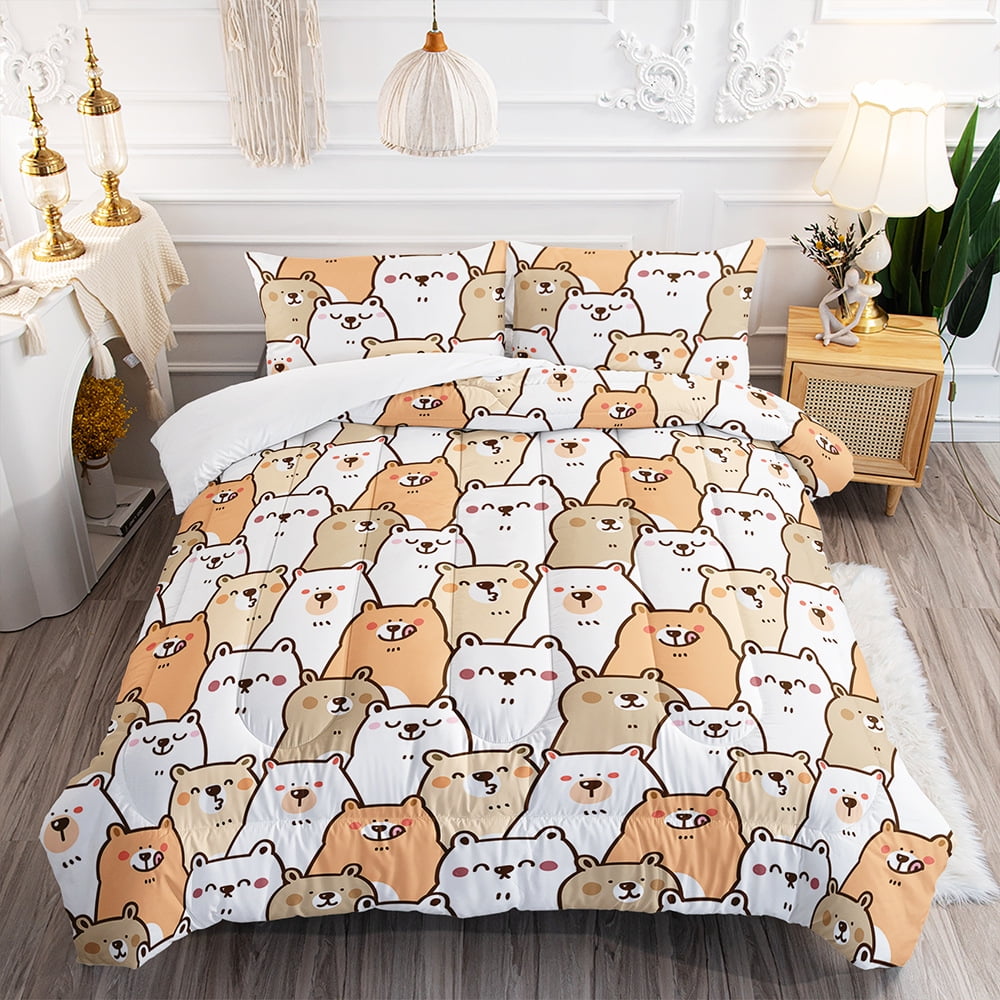 Quilt Animal Stacked Cartoon Bedding Fat Quilt Feather Silk Cotton ...