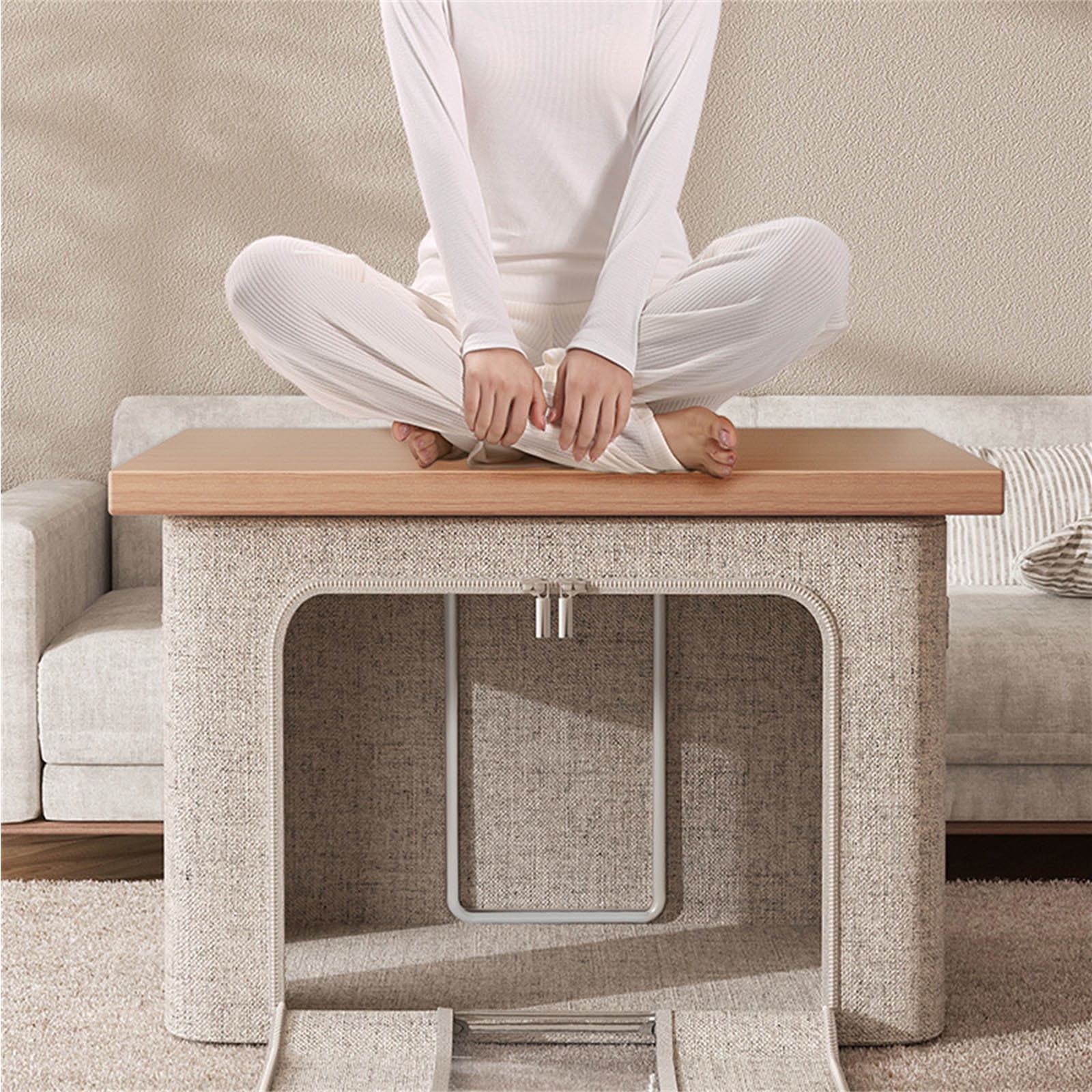 Quilt Blanket & Clothing Storage Box Home Closet Wardrobe Fabric Organizer Oversized Capacity ...