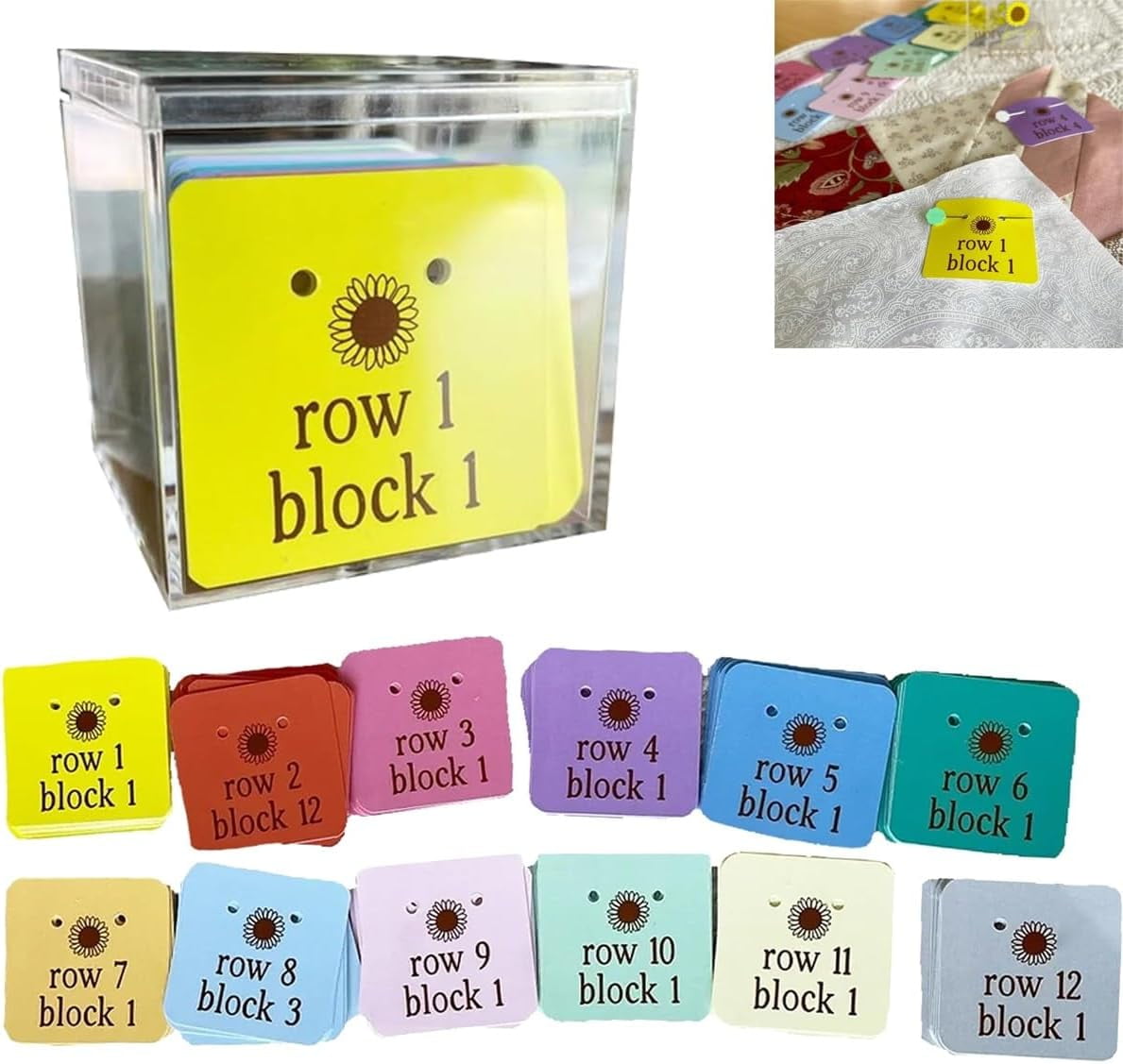 Quilt Block Row Markers Innovative Sewing And Quilting Notions Contains ...