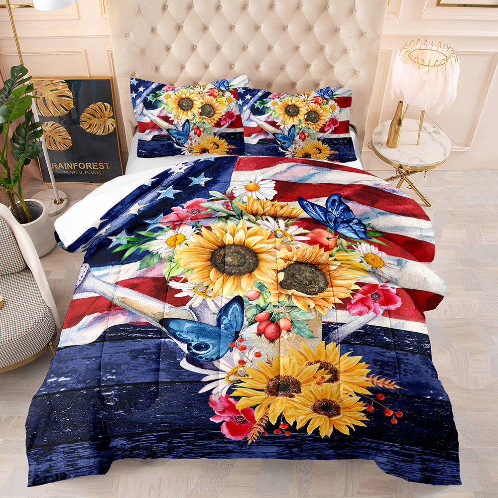 Quilt Core American Independence Day Quilt Core Digital Printing Double ...