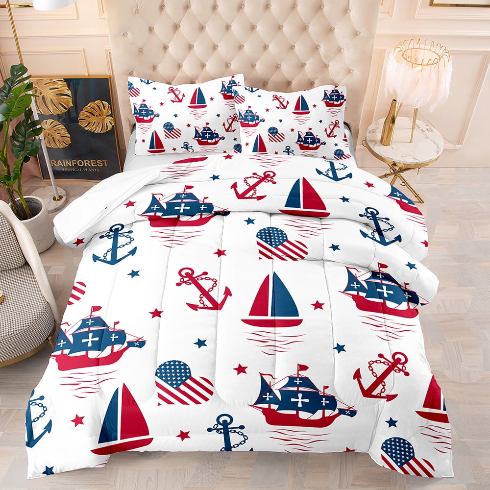 Quilt Core American Independence Day Quilt Core Digital Printing Double ...