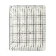 Slotted Quilting Ruler Square Acrylic Fabric Cutting Clear Mark Non ...