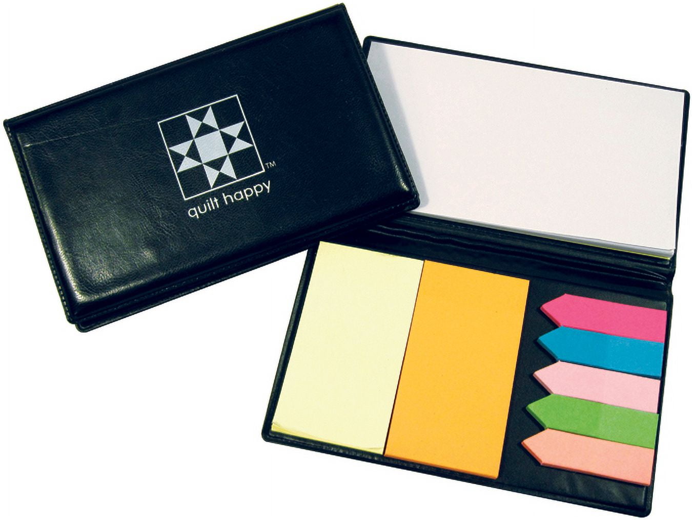 Quilt Happy Sticky Note Organizer-Black, Pk 3, K1C2 - Walmart.com