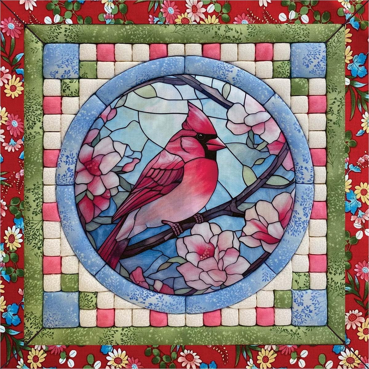 Quilt Magic Cardinal No-Sew Quilt Kit - Walmart.com