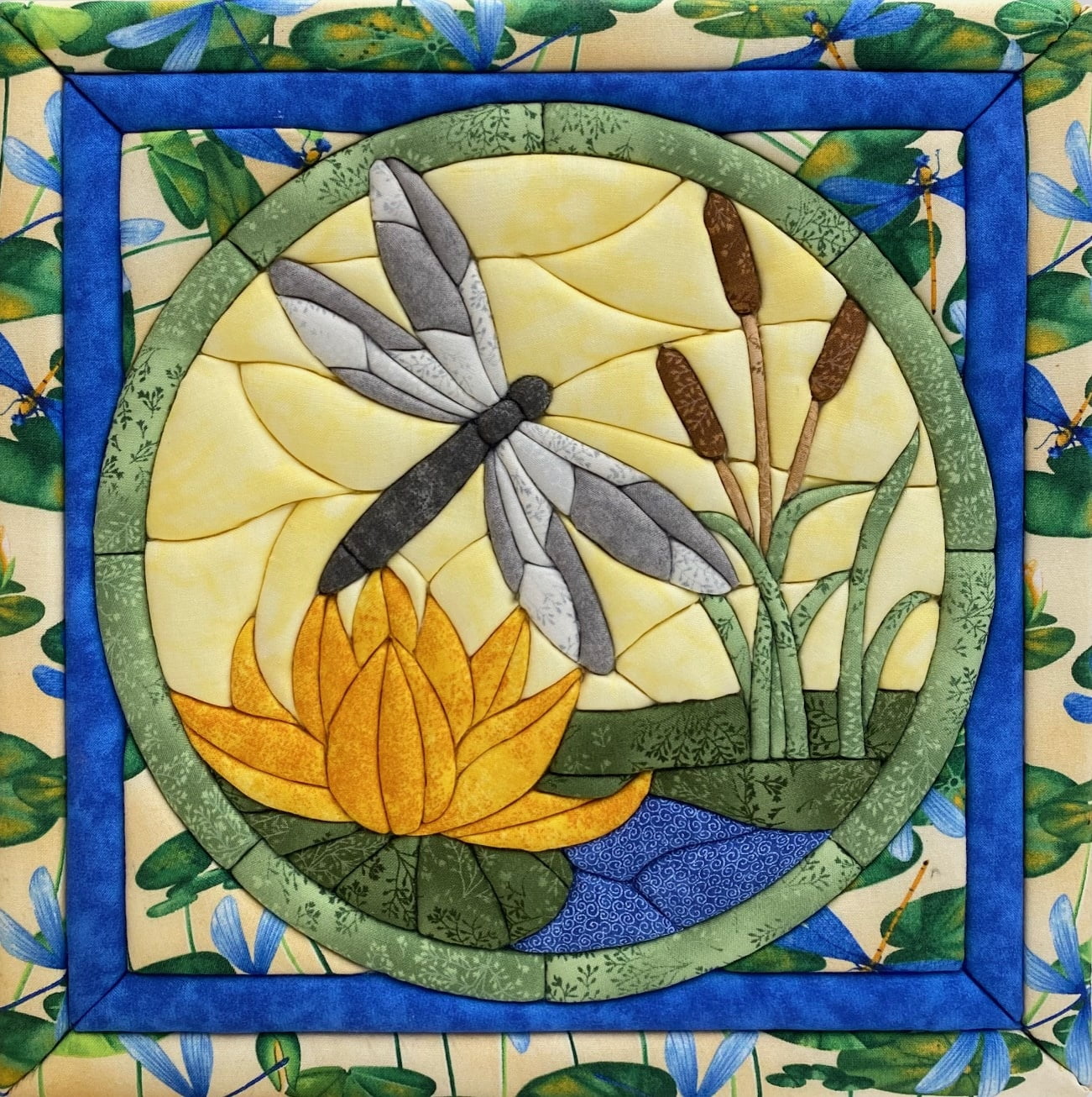 Quilt-Magic No Sew Wall Hanging Kit-Dragonfly - Walmart.com