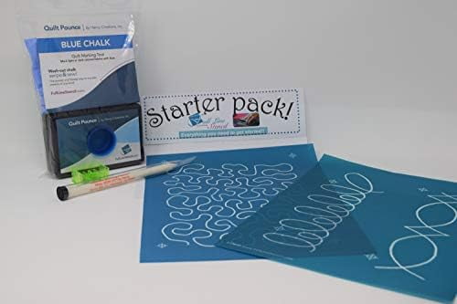 Quilt Marking Starter Pack: Pounce Pad with Blue Brush Off/Wash Off ...
