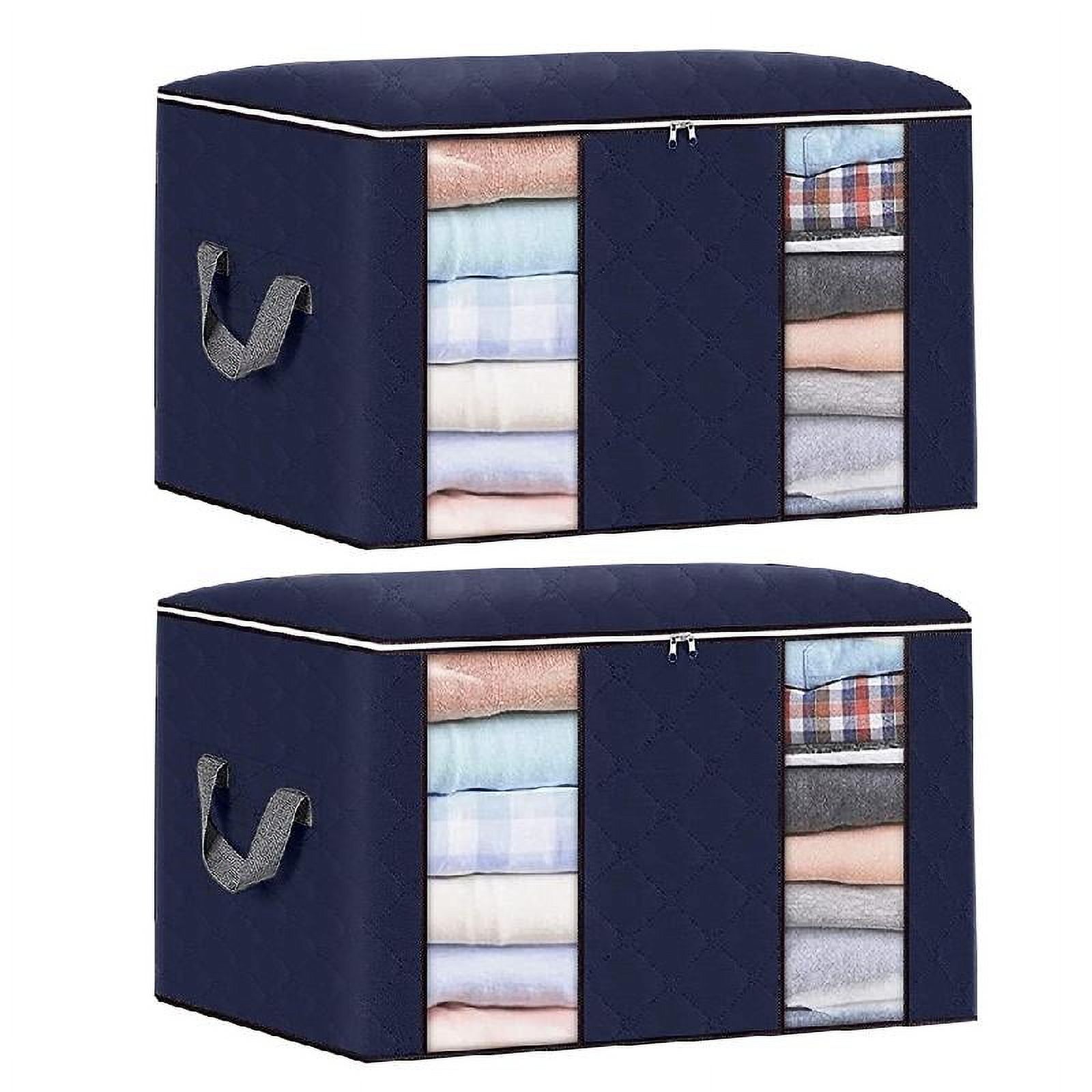Quilt Organizer Container Large Comforter Pillow Closet Organizers ...