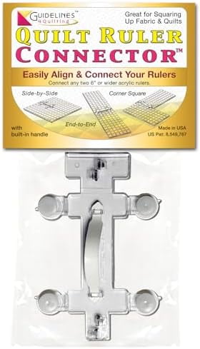 - Quilt Ruler Connector/Handle for Rulers and Templates - Alignment ...