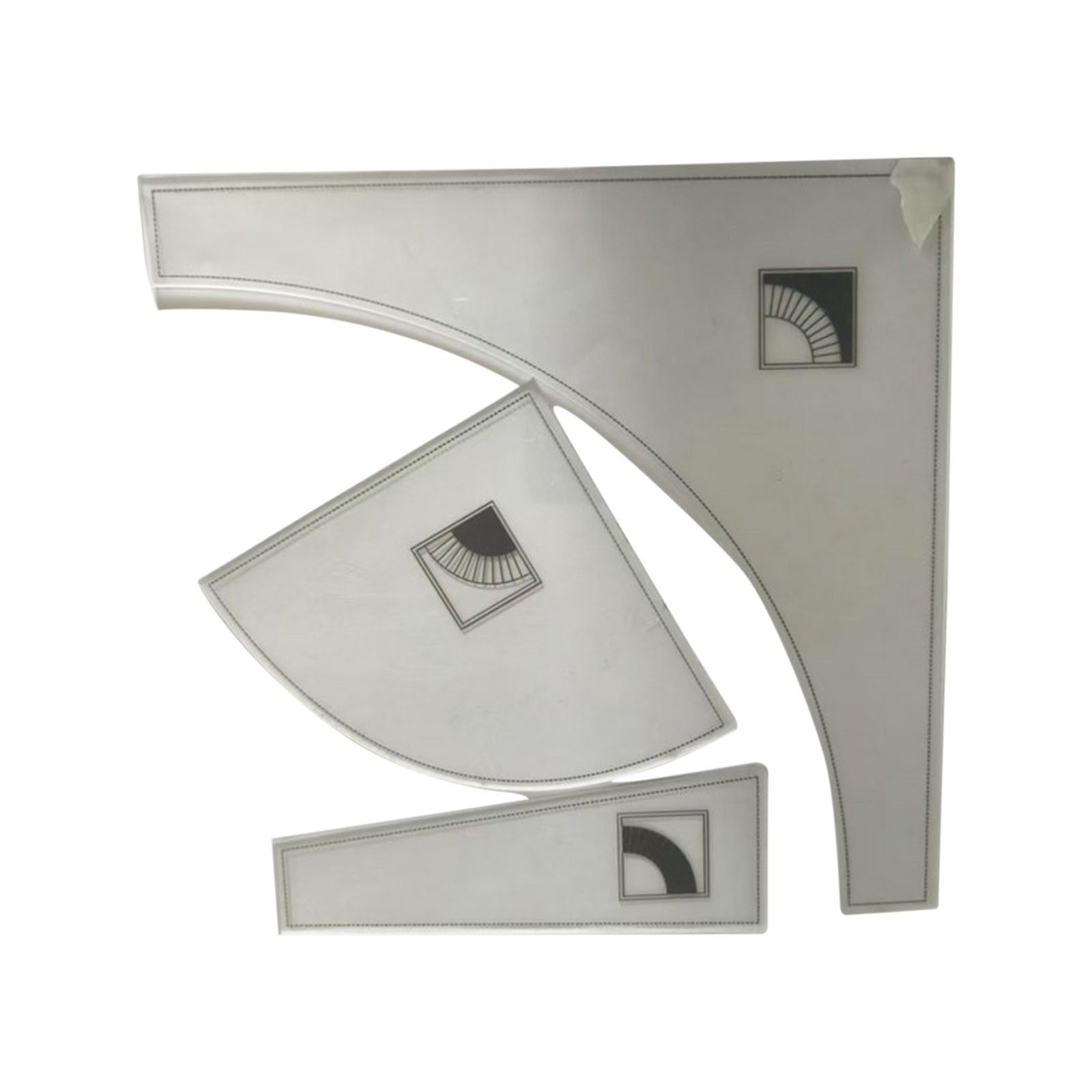 Quilt Sewing Kit, Fan-shaped Pattern, 3-Piece Set, Beginner-Friendly ...