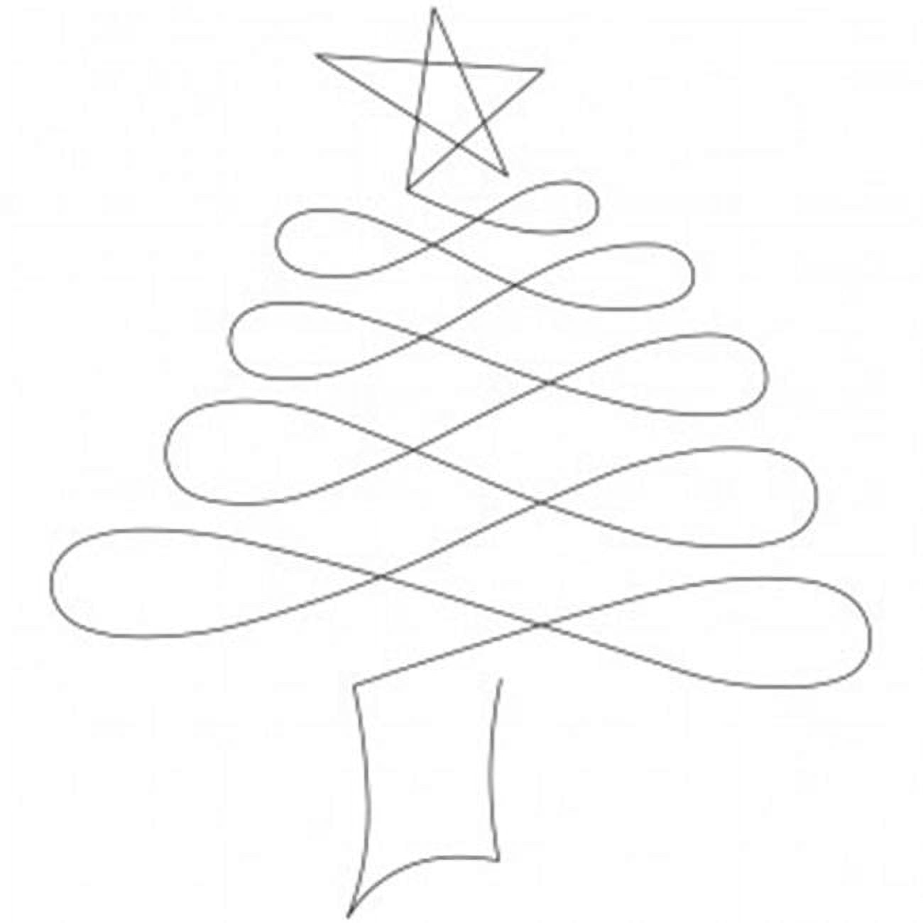 Quilt Stencils By Patricia Ritter - Christmas Tree - Walmart.com