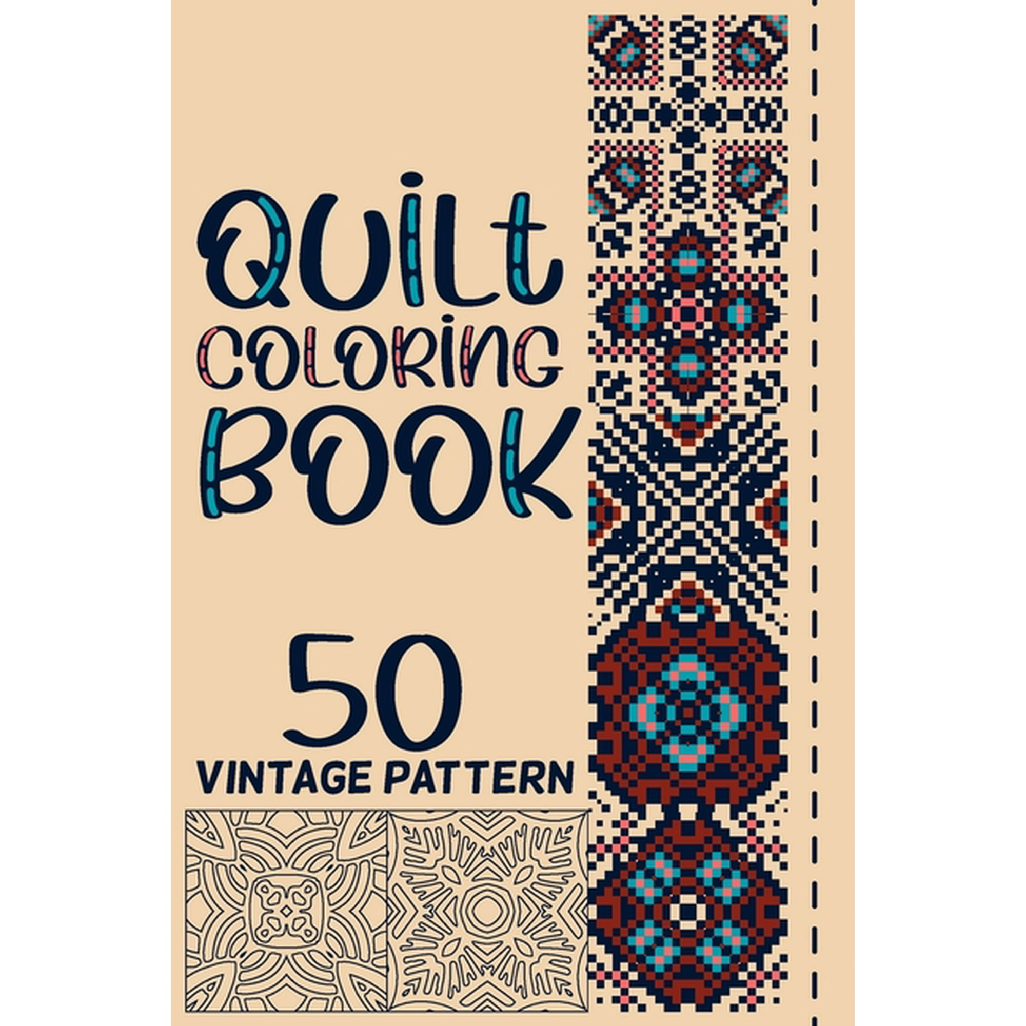 Quilt Block Coloring Pages
