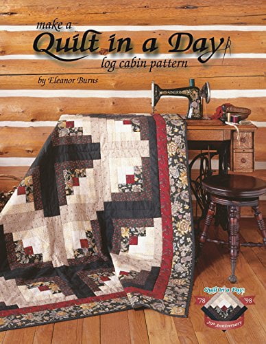 Pre-Owned Make a Quilt in a Day: Log Cabin Pattern (Paperback ...