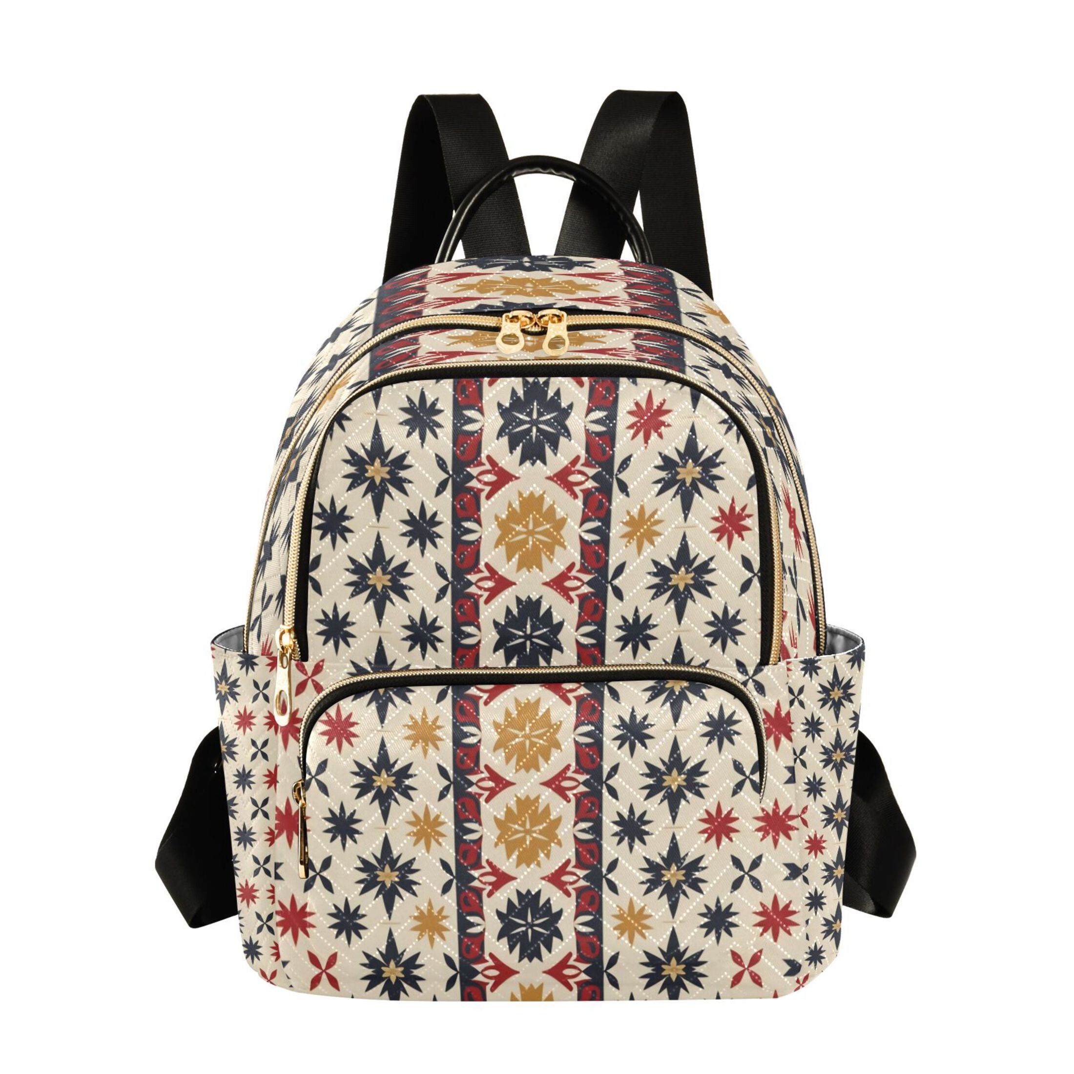 Quilted Backpack Fashion Backpack 10.23*5.11*12.59 Inch Women's Fashion ...