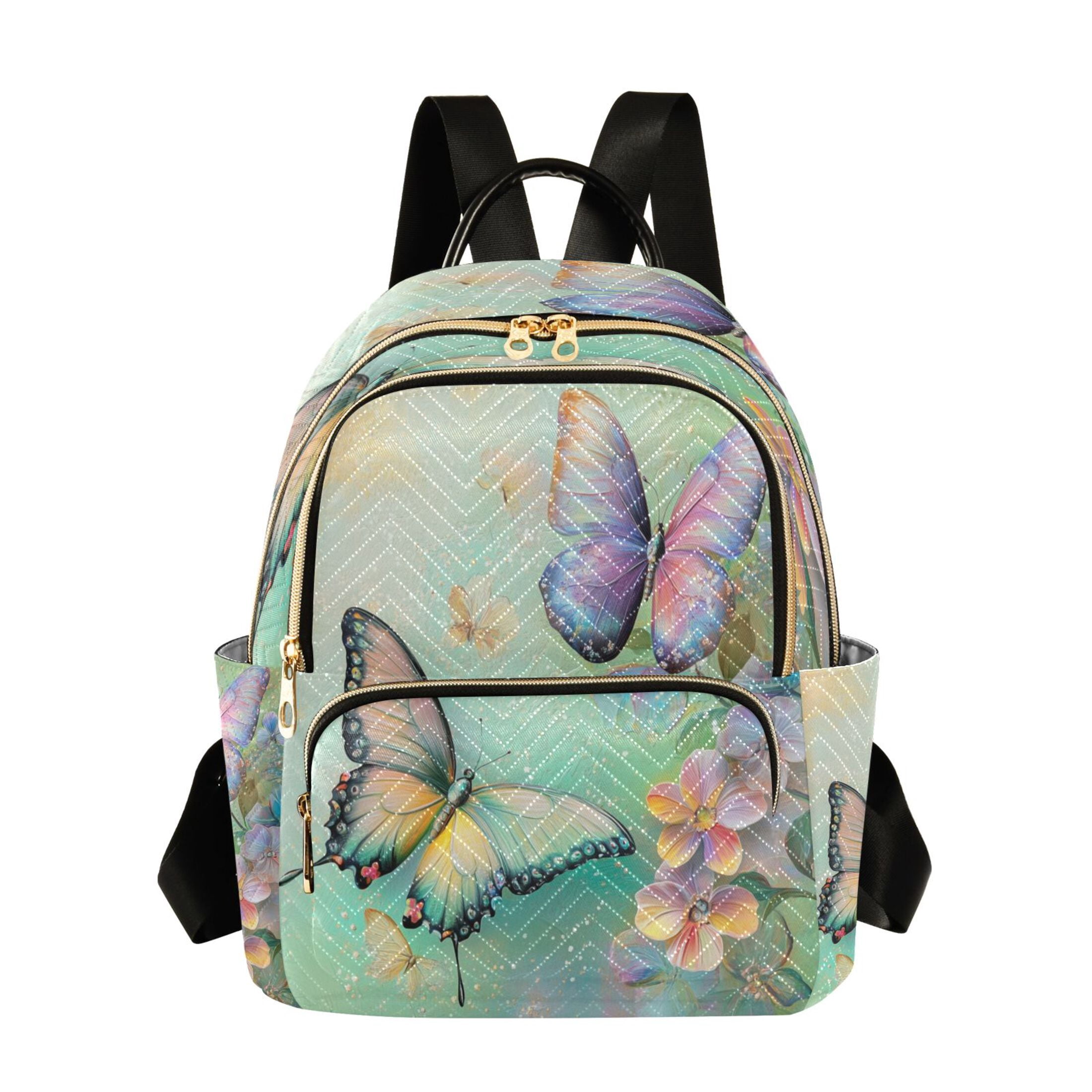 Quilted Backpack Fashion Backpack 11.41 * 6.1 * 14.17 Inch Women's ...