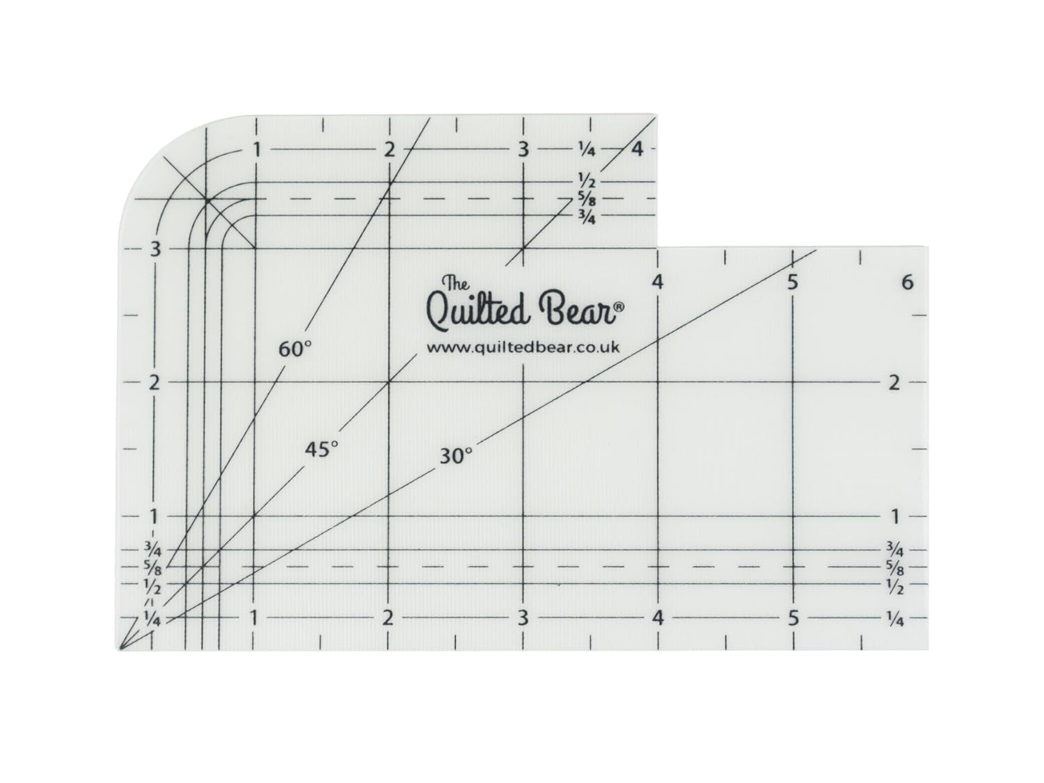 The Quilted Bear Hot Ironing Ruler - Non-Slip Ironing Quilting Rulers ...