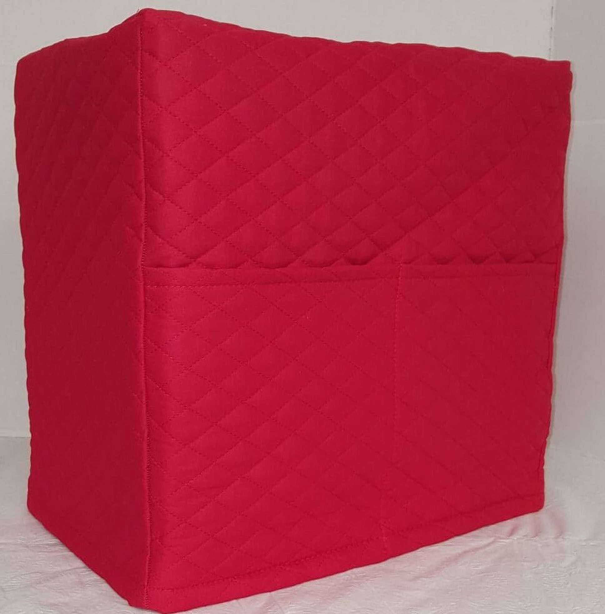 Quilted Bread Machine Cover by Penny's Needful Things (Red) - Walmart.com