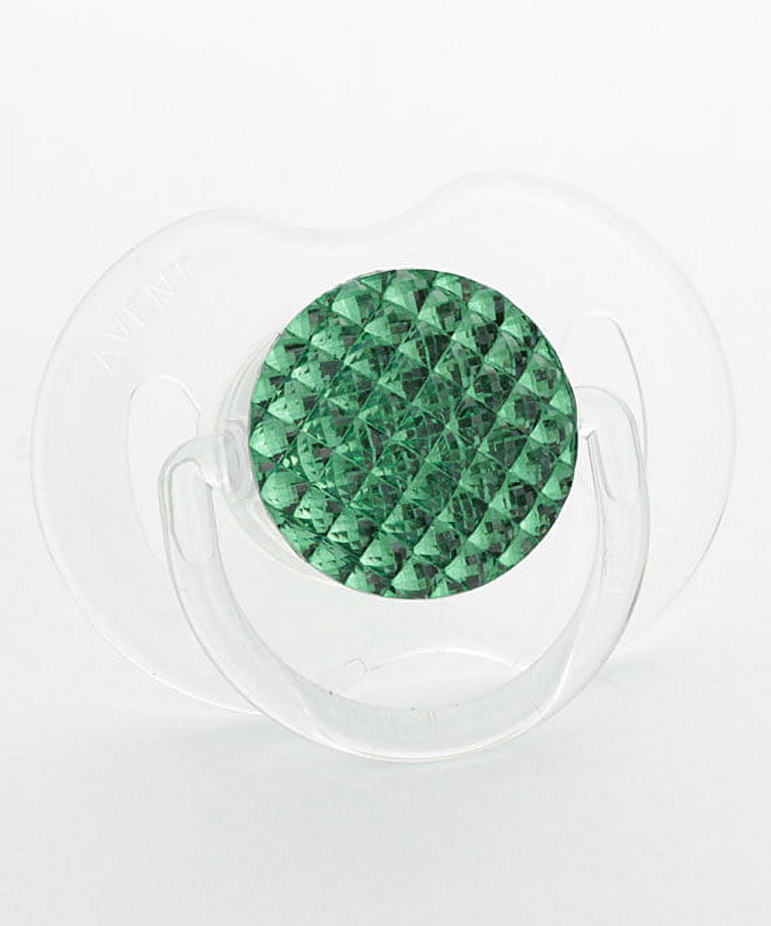 Quilted Crystal Bling Pacifier, Bright Colors - Walmart.com