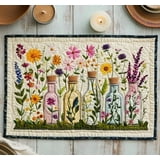 Quilted Diatom Mud Drain Mat - All Season Kitchen Countertop Placemats ...