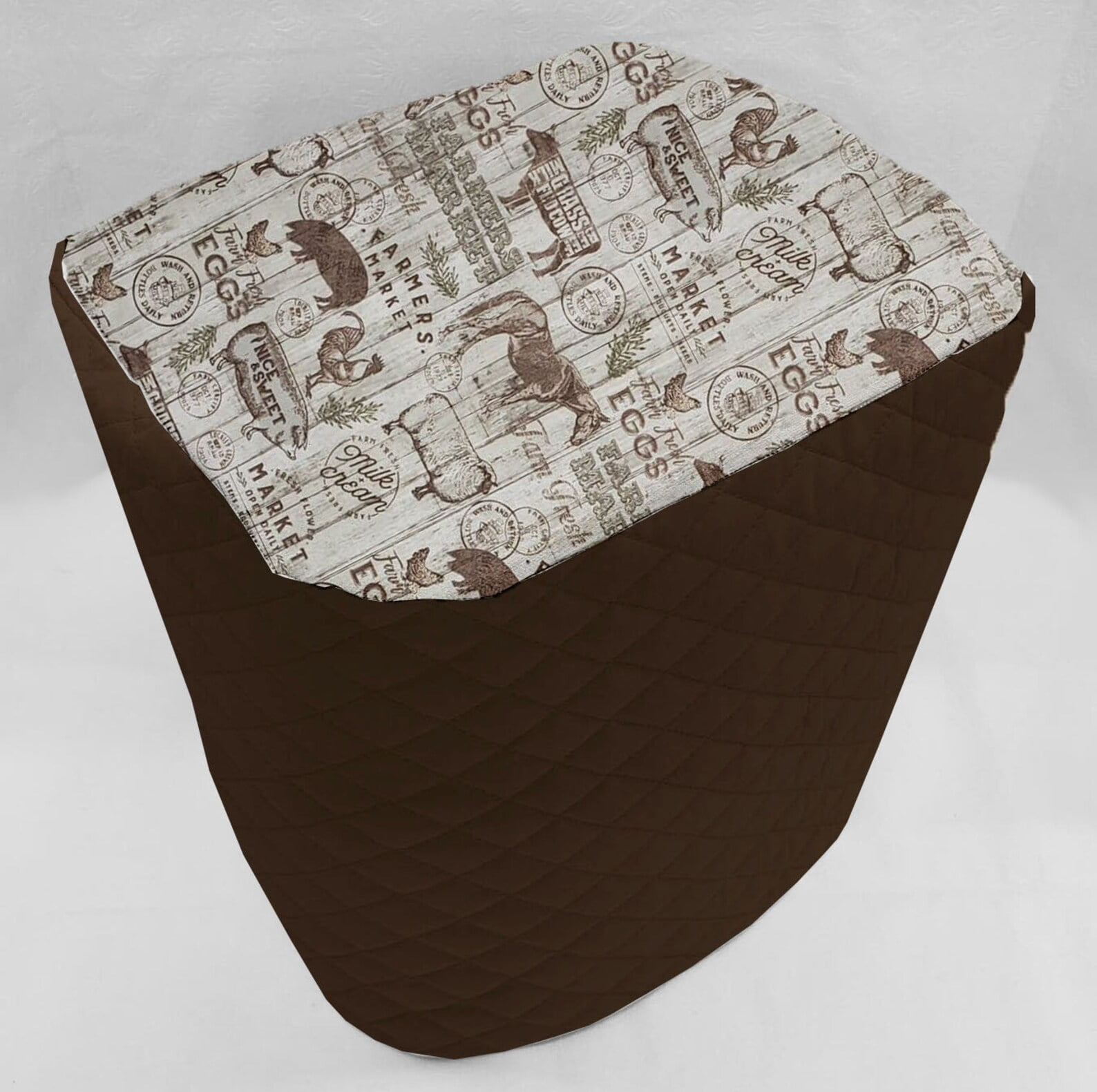 Quilted Farmers Market Air Fryer Cover by Penny's Needful Things ...