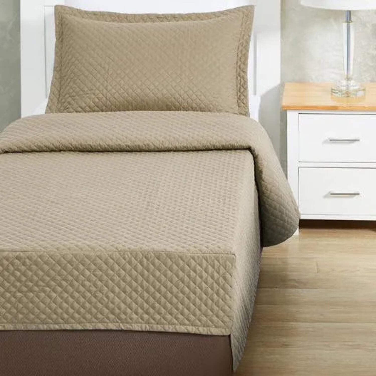 Quilted Healthcare Fitted Coverlets Bedspreads 2 PK - Walmart.com