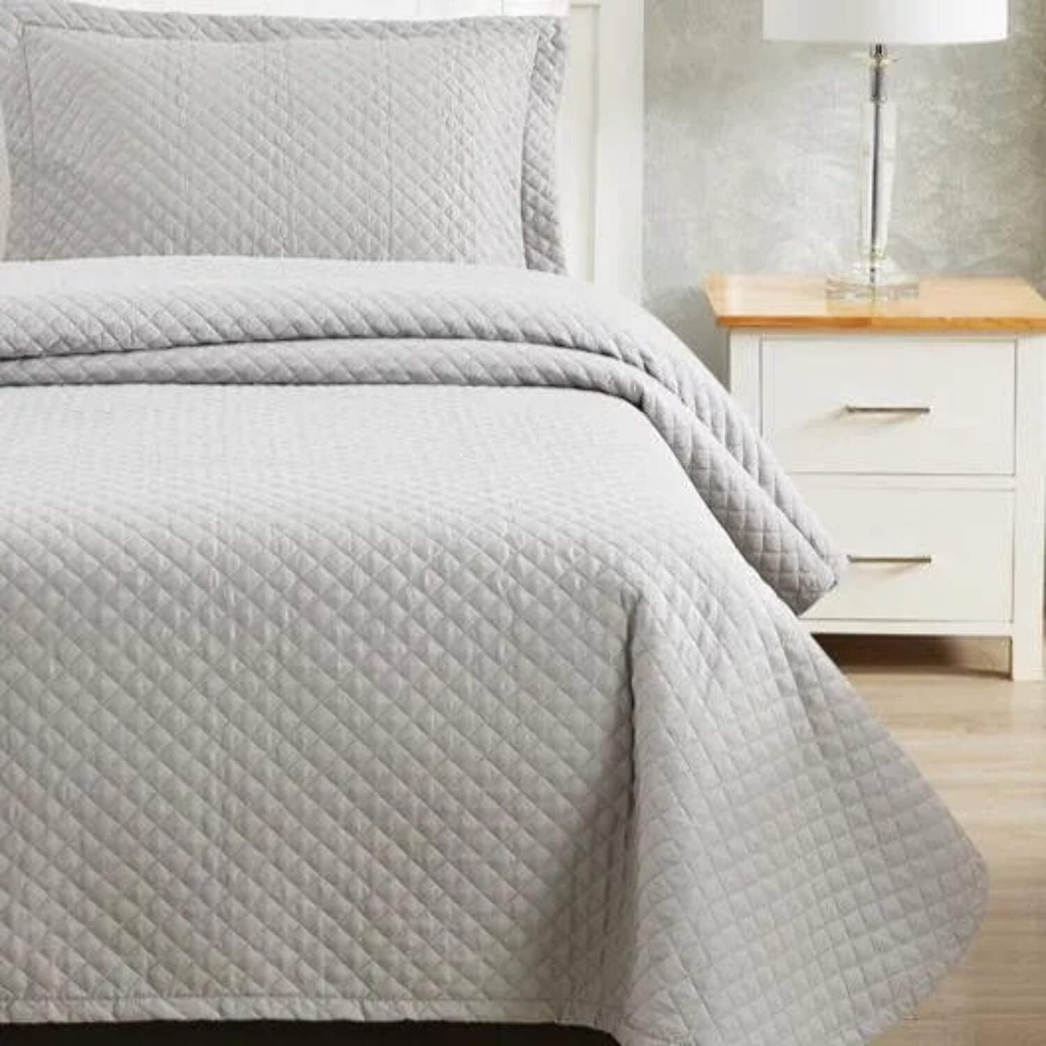 Quilted Healthcare Fitted Coverlets Bedspreads 2 PK - Walmart.com