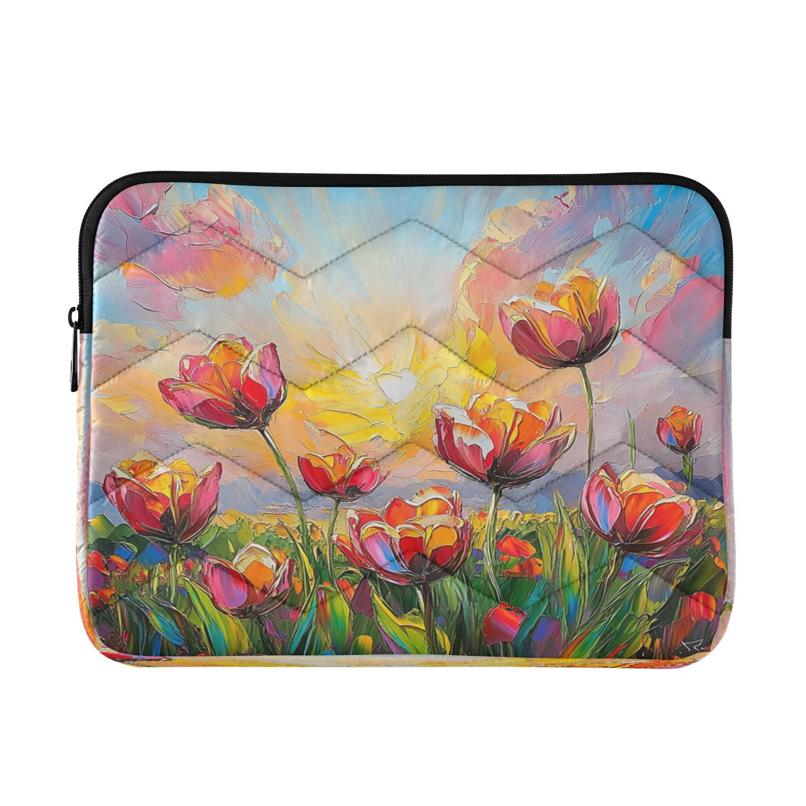 Quilted Laptop Sleeve (13-16 inches), Stylish Simple and Generous ...