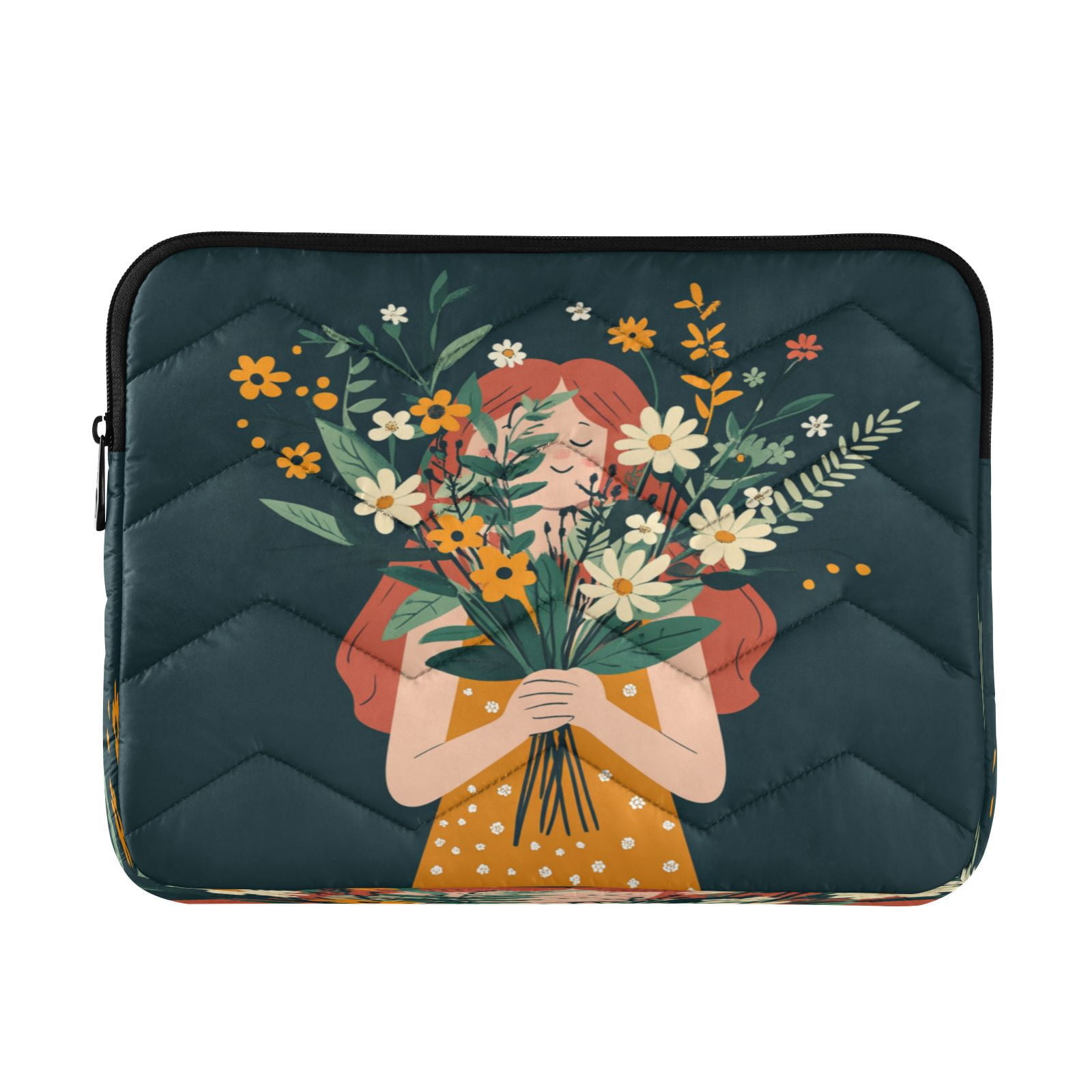 Quilted Laptop Sleeve (13-16 inches), Stylish Simple and Generous ...