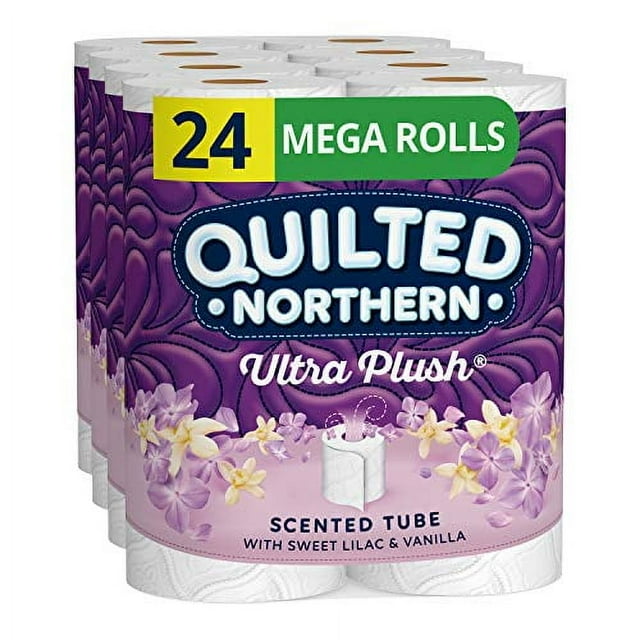 Quilted Northern Ultra Plush Bathroom Toilet Paper, Sweet Lilac ...