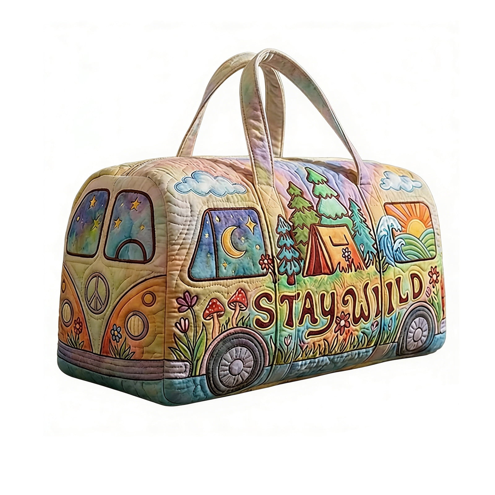 Quilted Short-Trip On Bag Multifunctional Sports Gym Bag - Walmart.com